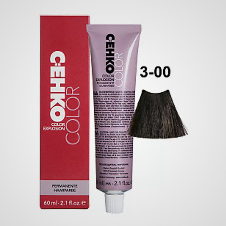 Color Explosion Крем-краска для волос 3/00 60 мл C: EHKO Color Explosion Краска 60 мл