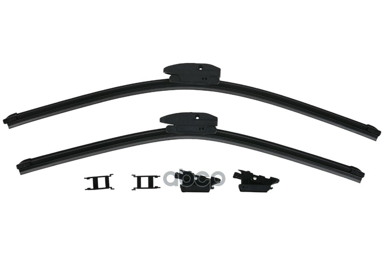 К-кт щеток с/о бескаркасные! 550/500 hook 9, push button 16+19 Citroen C4 08> Stellox арт. 201360SX