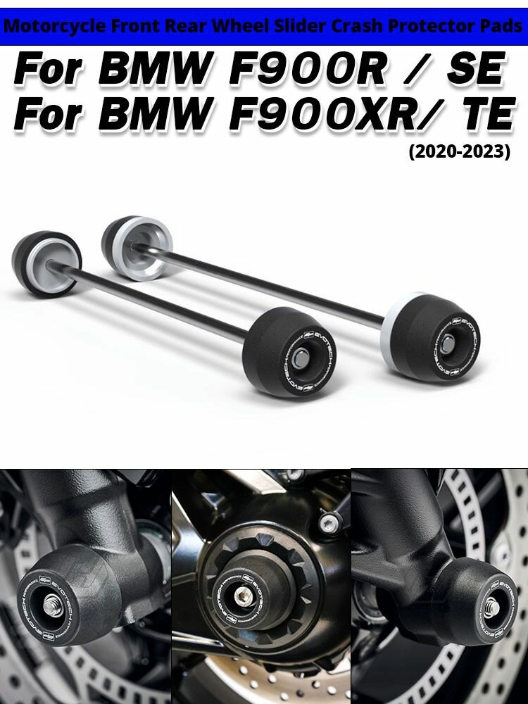 For BMW F900R / XR 2020-2023 мотоцикла Слайдеры передних и задних колес защита от ударов
