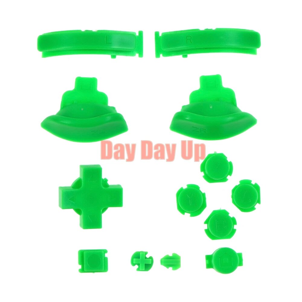 Комплект кнопок для Nintendo Switch Lite зеленый