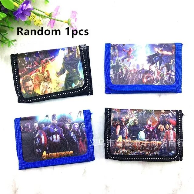 Детский кошелек Avengers, Random 1pcs, Цвет: 1pcs2