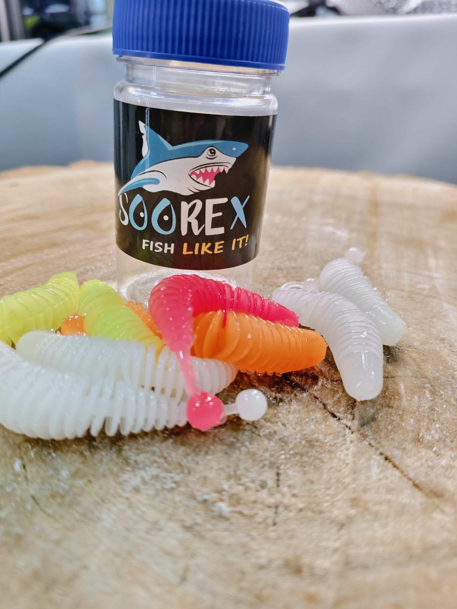 Мягкие приманки soorex fish like it чеснок микс набор из 8 шт.