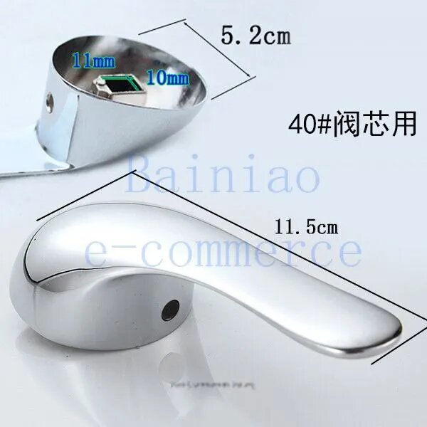 Ручки для смесителя из цинкового сплава, кухонной и ванной арматуры, модели 35/40 мм