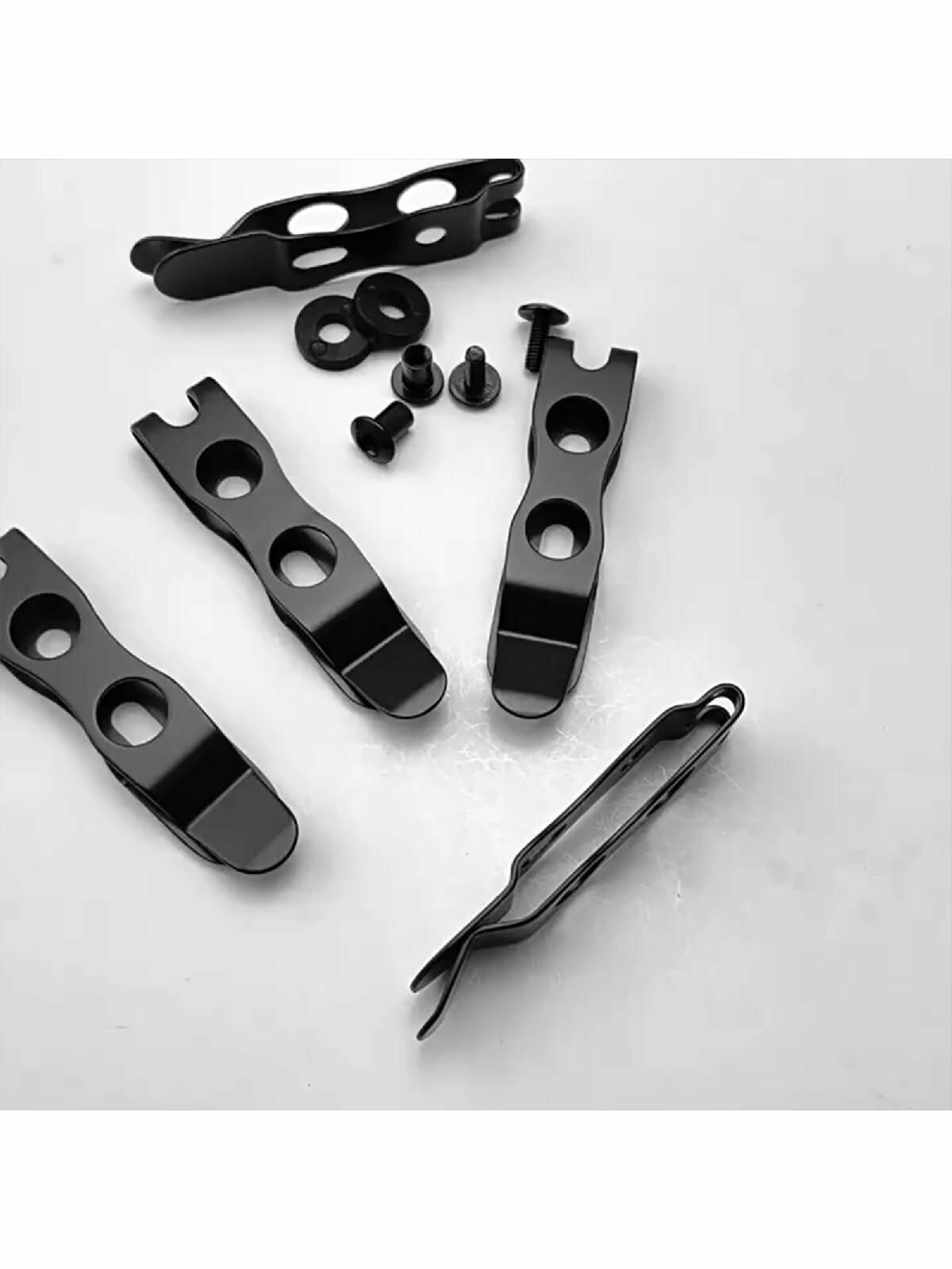 Клипса для ножен, тактическая, ремень, тек лок для ножа, с кнопками, 1 шт