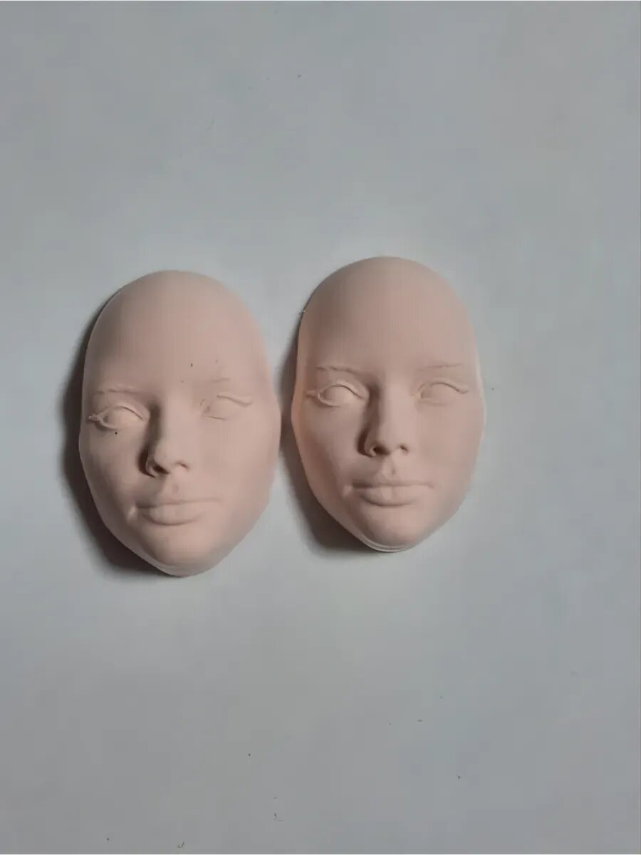 Набор лиц для ватной игрушки - 2 шт.