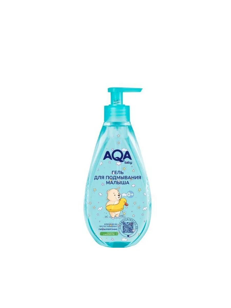 AQA baby гель для подмывания малыша, гель, 250 мл, 1шт.