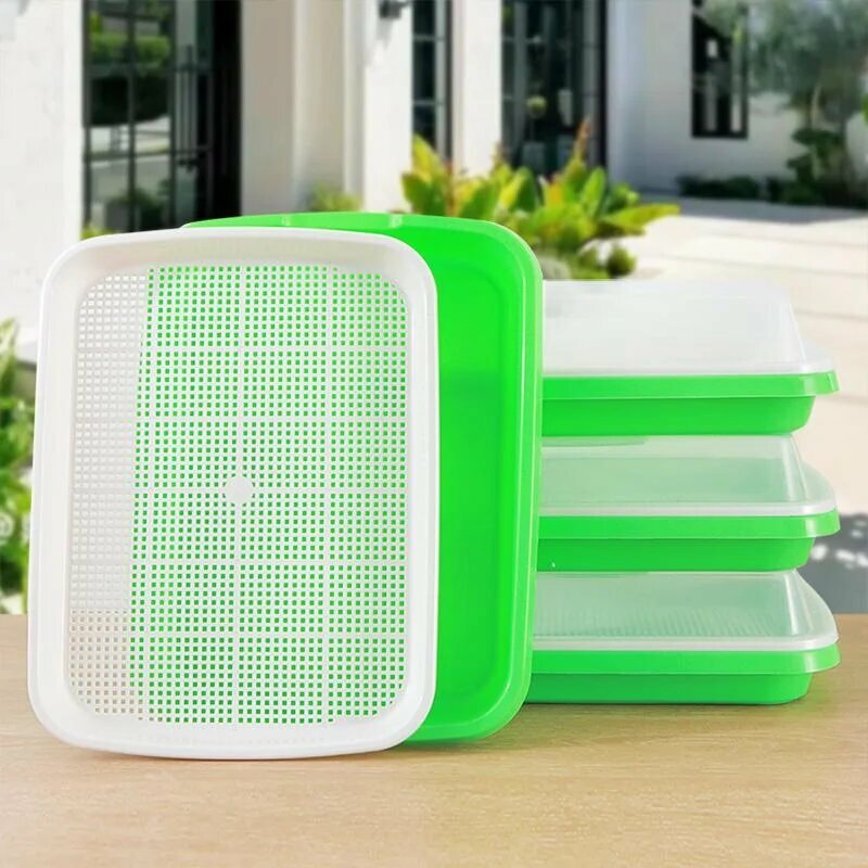 Лотки для проращивания семян 2 шт. S22x14x2.2cm