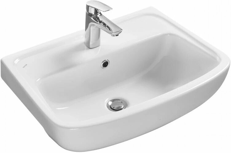 Раковина Santek Лонги 1WH501756 60,5x42 см, подвесная, белый
