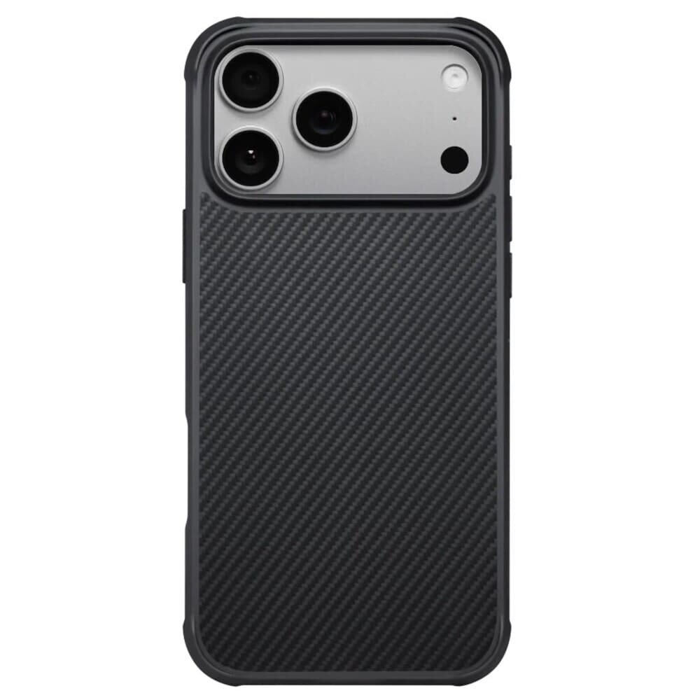 Чехол PITAKA Aramid ProGuard Case For iPhone 17 Pro (Black/Grey)