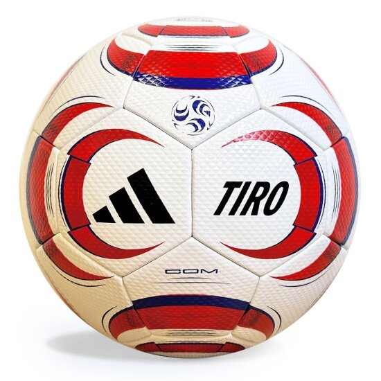 Мяч футбольный Adidas Tiro Competition JW1534, р.5, FIFA Pro, бело-красный