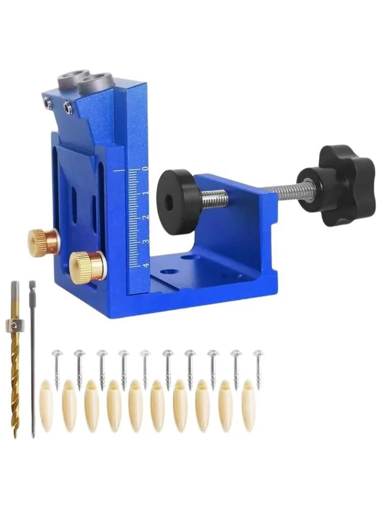 Косой шуруп кондуктор, Шаблон для сверления под углом 15 градусов / мебельный кондуктор для сверления отверстий / самоцентрирующий направляющий локатор
