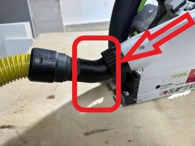 Комплект пылеотводов на пилу Festooi TS55