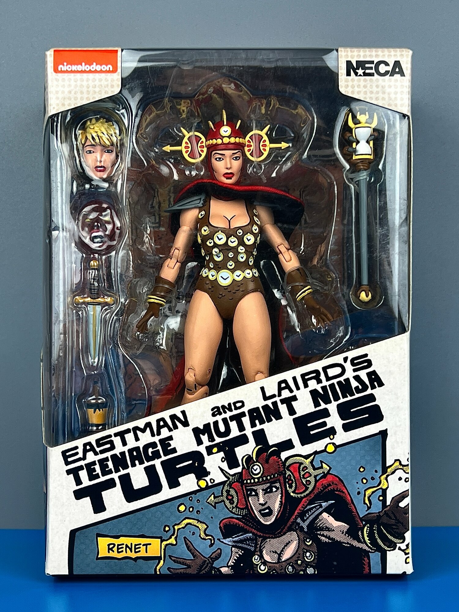 Фигурка Renet Tilley, Teenage Mutant Ninja Turtles, TMNT / Neca, Mirage / Ренет Тилли, Черепашки ниндзя, тмнт, Мираж