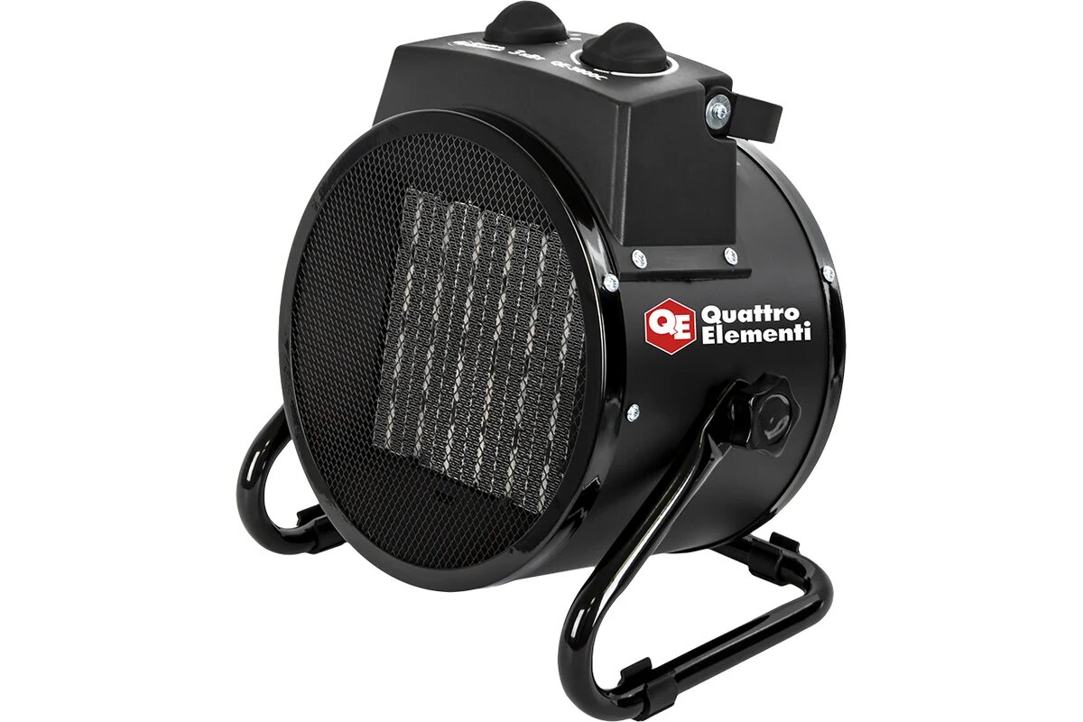 Тепловая пушка Quattro Elementi QE-3000C, 220 (230) В, 3 кВт, 30 м², 260 м³/ч
