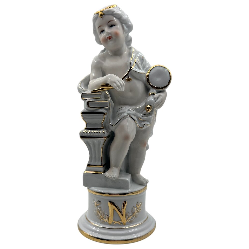 Статуэтка "Аллегория Благоразумия (Мудрости)", 23 см, фарфор, 1930-1950 гг, Европа