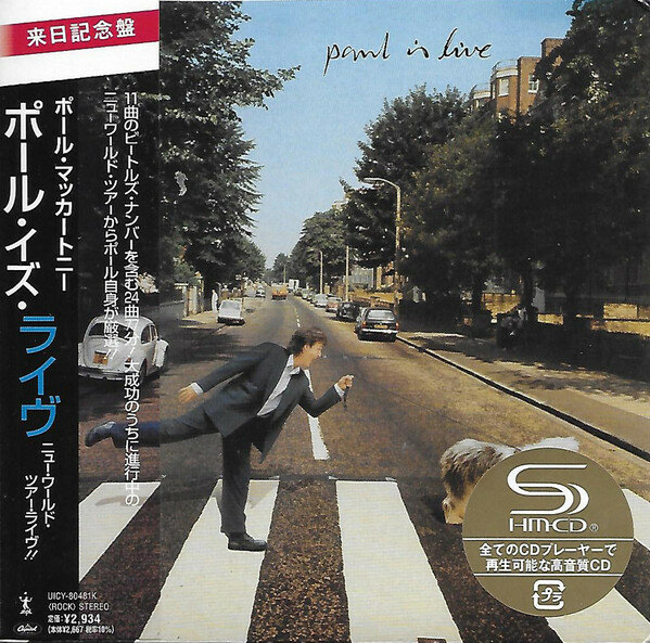 McCartney Paul "shm-cd McCartney Paul Paul Is Live"