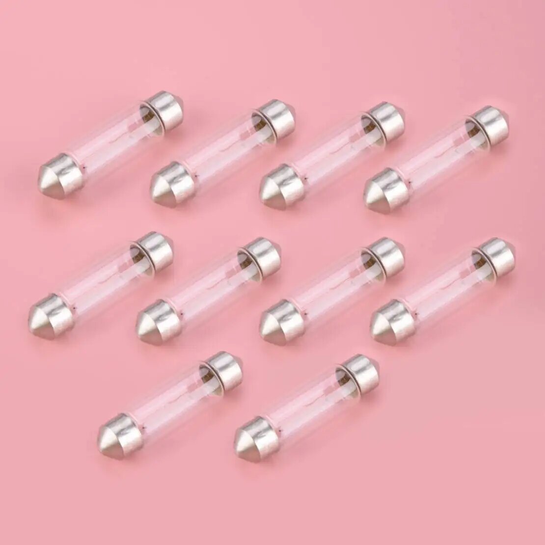 Универсальный 10 шт. 39 мм автомобиль грузовик белый купол карта чтение интерьерная лампочка приборная панель багажник стоп-сигнал комплект лампочек