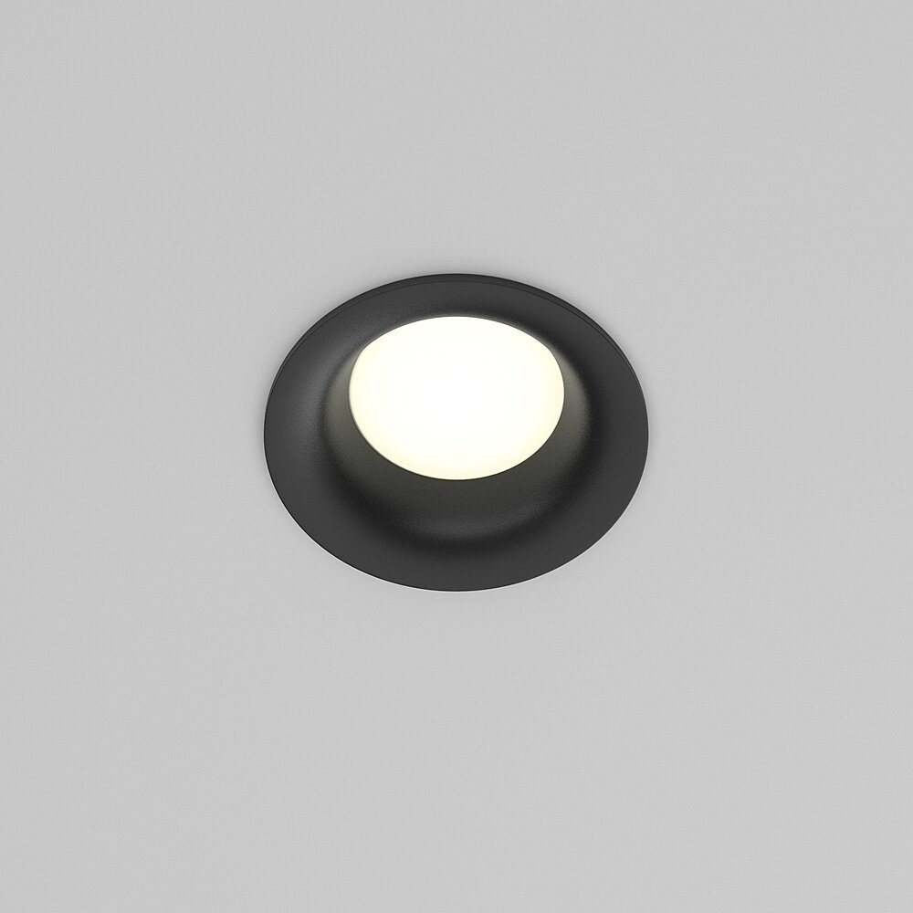 Встраиваемый светильник Maytoni Slim DL027-GX53-B