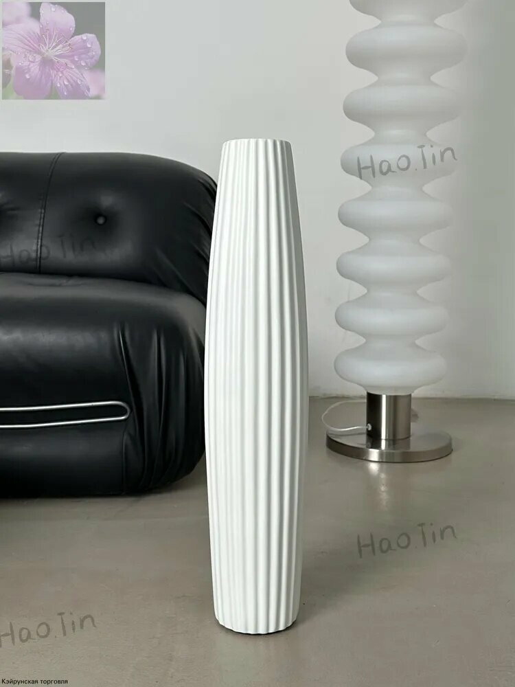 Ваза "напольная ваза для декора высокая", 60 см , Керамика, Фаянс, 1 шт