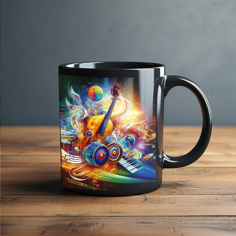 Кружка "Музыкальные инструменты"