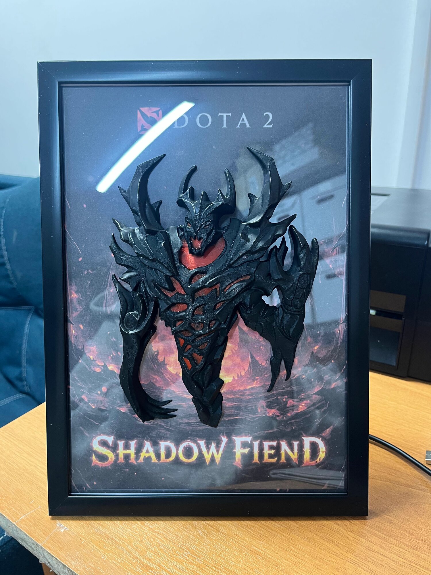 Картина Shadow ZXC Fiend из Dota2