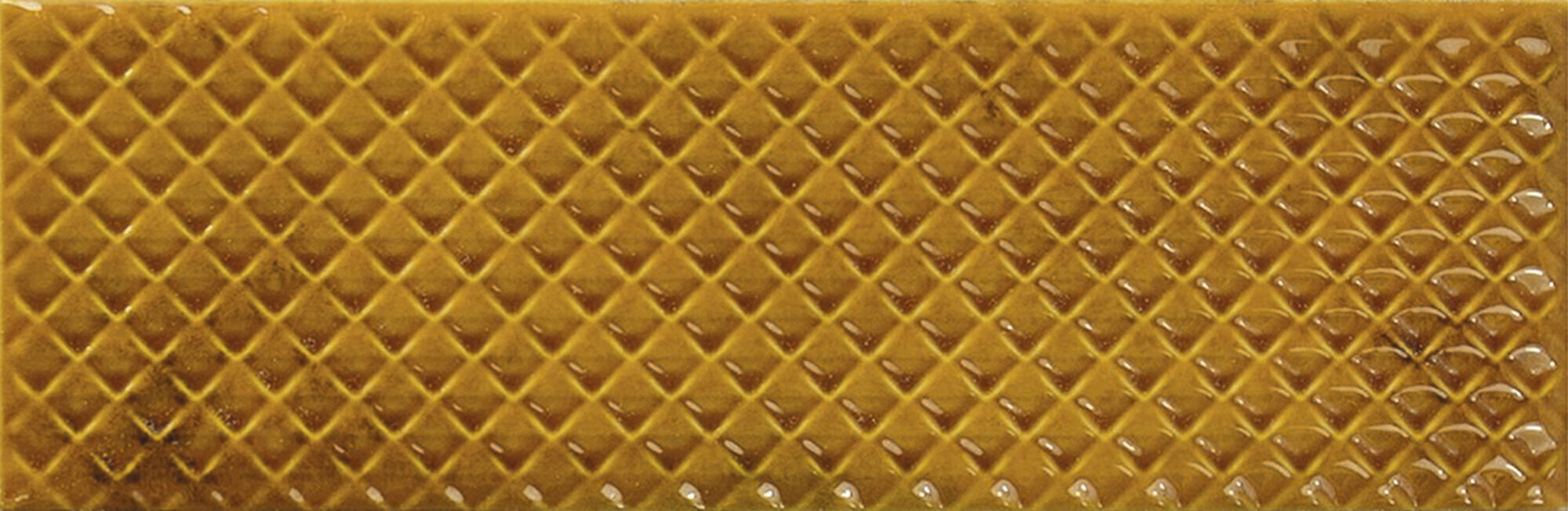 Керамическая плитка Carmen Genuine Mimosa Amber 6,5x20 глянцевая (цена за 1 уп. -0.5 м2-38 плиток)