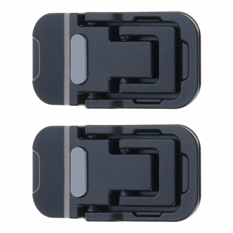 Портативный мини-кронштейн для охлаждения ноутбука / клавиатуры из алюминиевого сплава с двойной передачей регулируется-черный