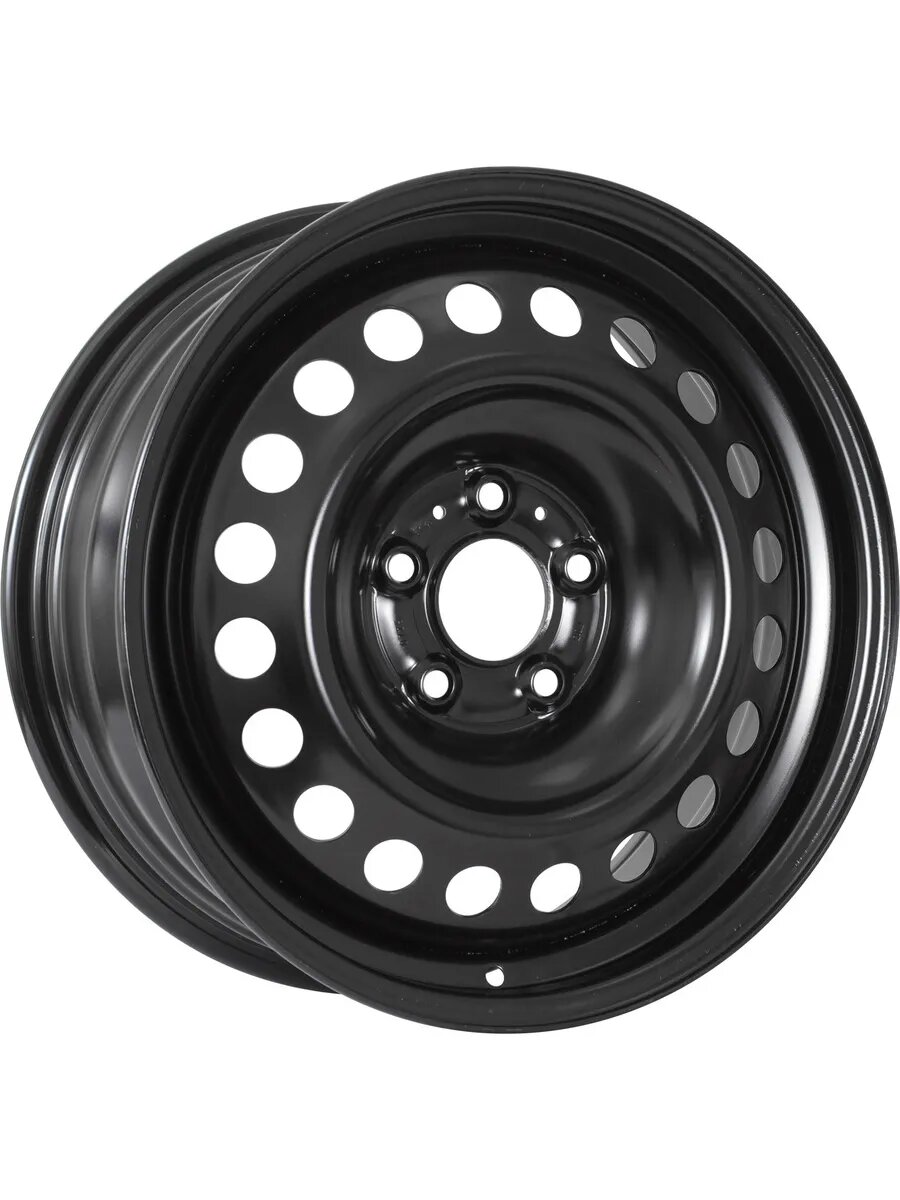 Диск колесный Magnetto Wheels 17015, штампованный, чёрный, 17х7