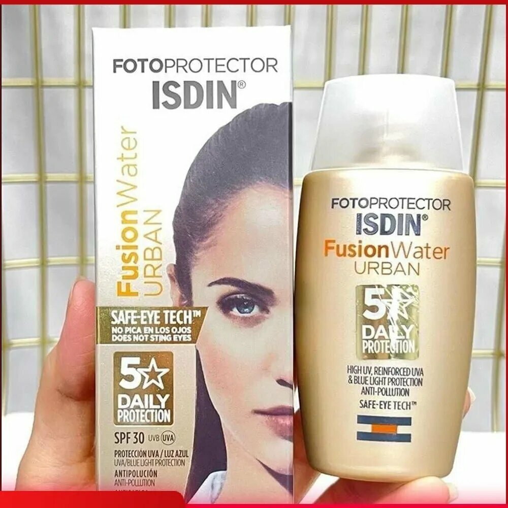 ISDIN Оксид цинка Eryfotona Actinica и 100% минеральный солнцезащитный крем широкого спектра SPF 30+, 50ml.
