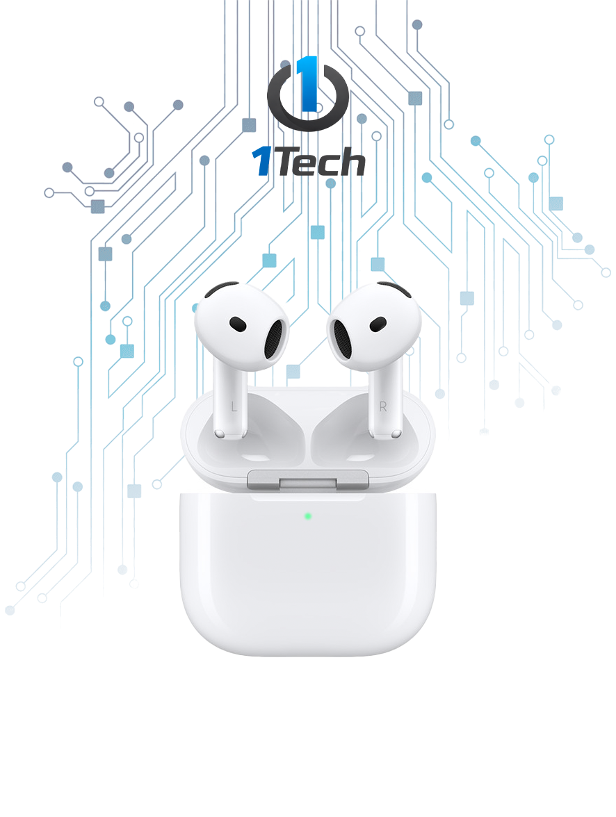 Беспроводные наушники Apple AirPods 4 ANC, зарядная коробка USB - C, чип H2