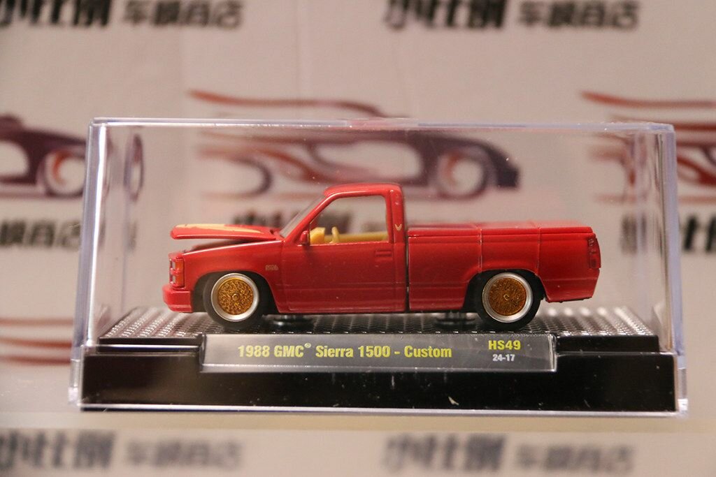 M2 Machines 1:64, литой автомобиль, модель машинки(1988 GMC Sierra 1500C)