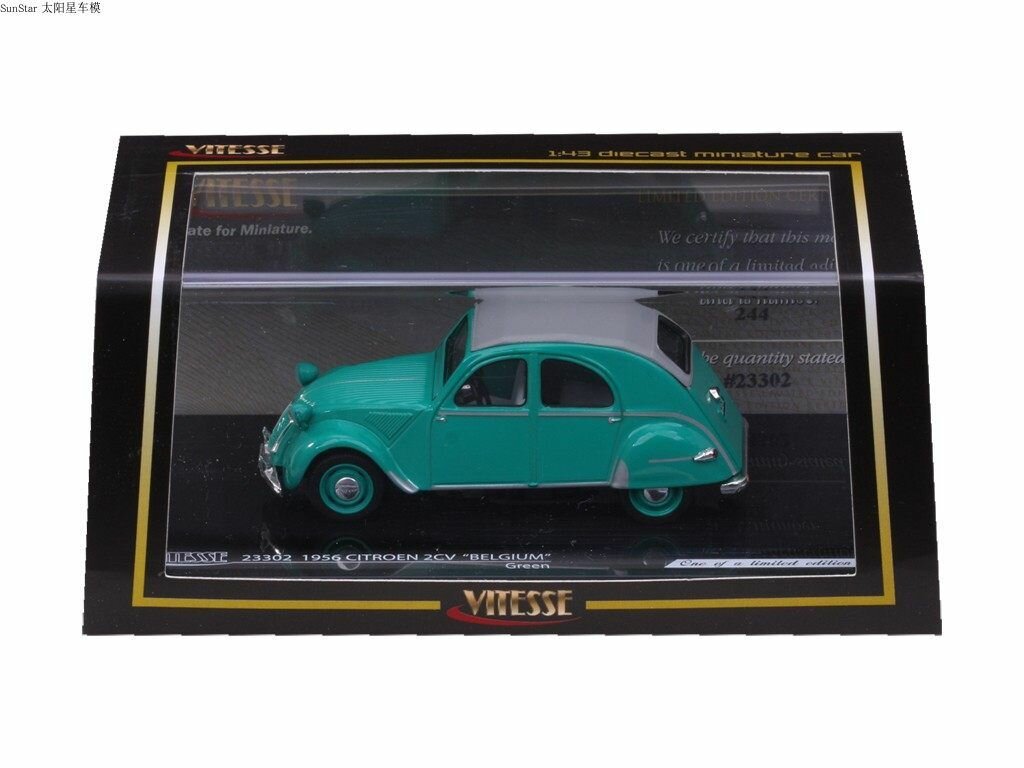 Vitesse Sunstar Модели автомобилей из литого под давлением сплава в масштабе 1:43 Citro n DS19, DS21, 2CV, 7CV