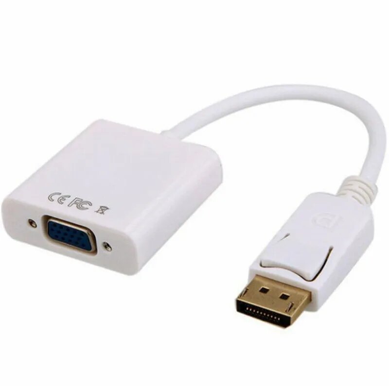 10 шт. DisplayPort Display Port DP-VGA Кабель-адаптер «папа-мама» для ПК, компьютера, ноутбука, монитора HDTV, проектора