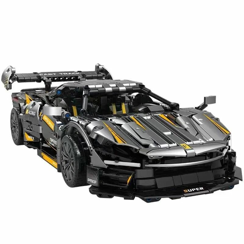 Конструктор Техник высокого уровня набор "Ferrari Феррари SP3"белое 1626 детали, спортивная машина technology ( модель racing спорткар болид / technic подарок для мальчиков )