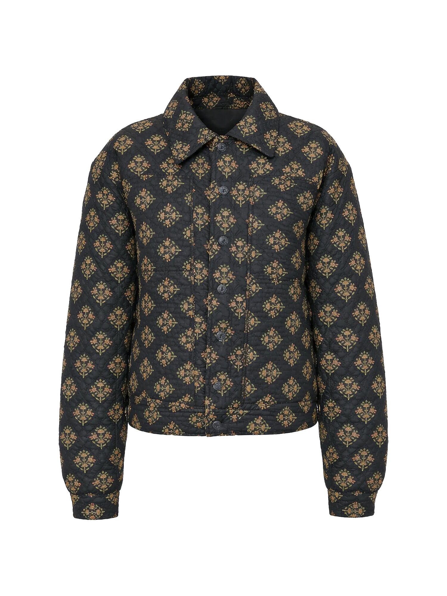 Куртка Quilted floral jacket