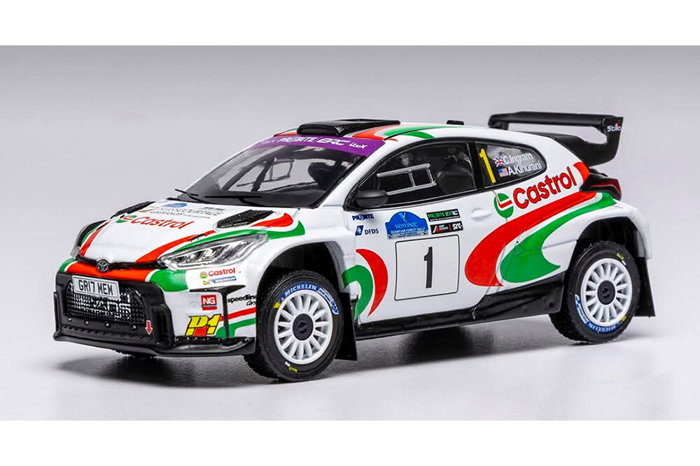 Toyota gr yaris RALLY2 #1 "team castrol" ingram/kihurani победитель rally voyonic grampian forest 2024