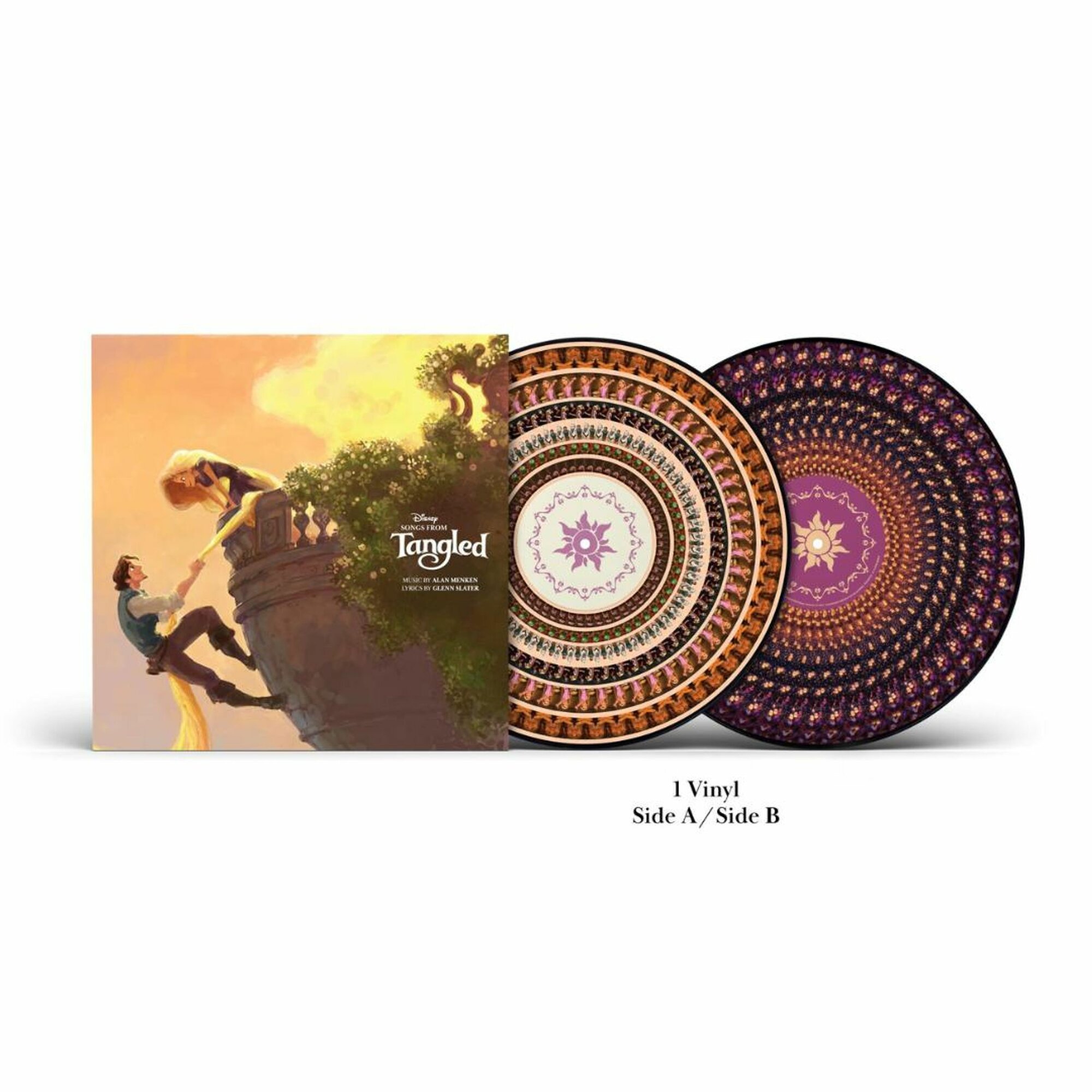 Виниловая пластинка Songs From Tangled (Special Collector's Edition) (Zoetrope Vinyl) (LP) (1 LP)