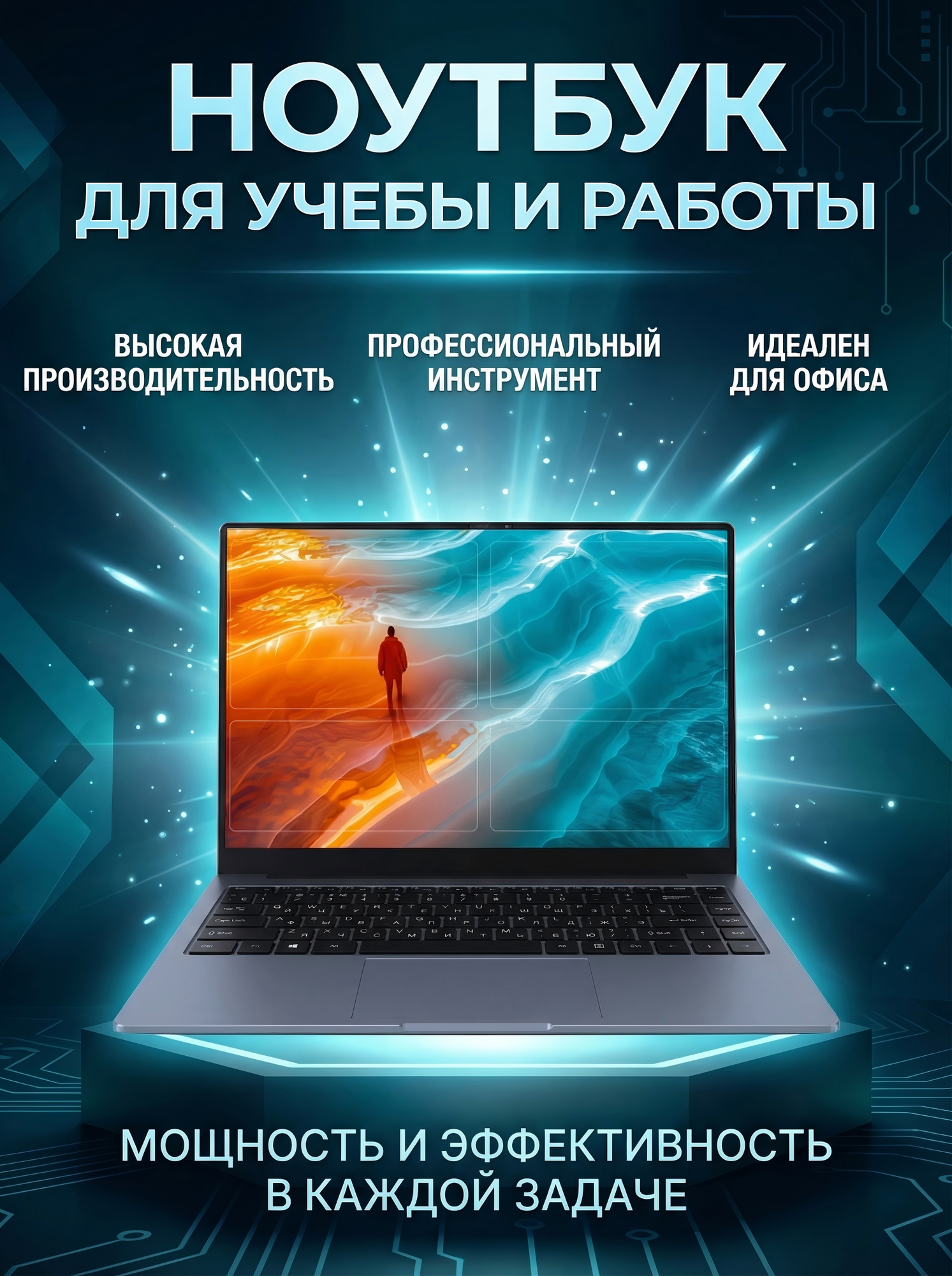 Игровой ноутбук15.6“ Inter Core i5, SSD,512ГБ, 16ГБ RAM, Windows 11, антибликовый экран