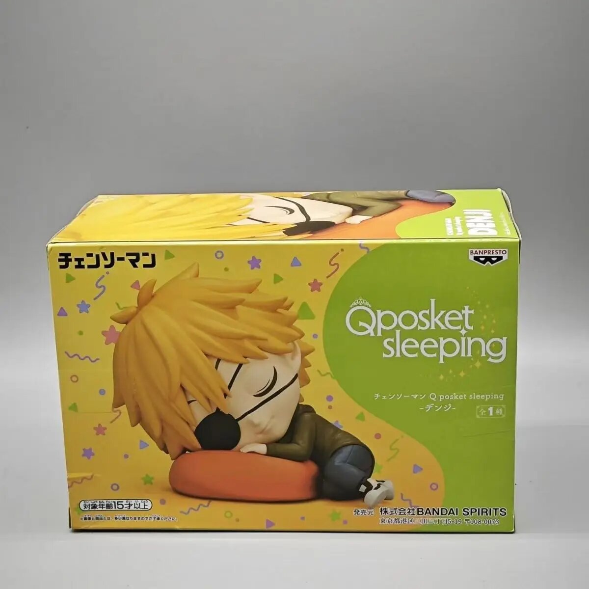 BANDAI Q Posket Человек с бензопилой POWER MAKIMA Denji Hayakawa Aki PVC фигурки F