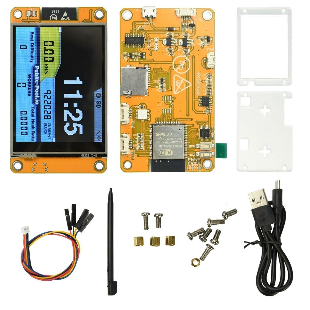 Дисплейная плата OLED 2,8 дюйма с Wi-Fi и Bluetooth