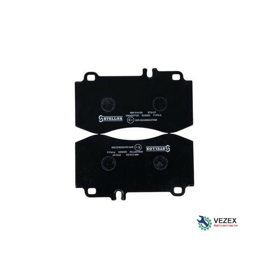 STELLOX 689019SX колодки дисковые передние!\ MB W212/S212 E500 5.5 09>