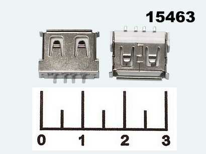 Разъем USB A гнездо на плату (2268)