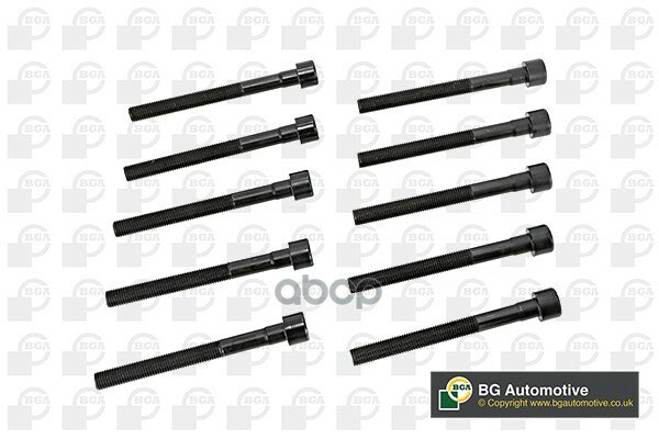 К-КТ болтов ГБЦ NIS PRIMERA/ALMERA/SUNNY 2.0D 91-98 M12x1.5x117 шт. Bga арт. BK4333