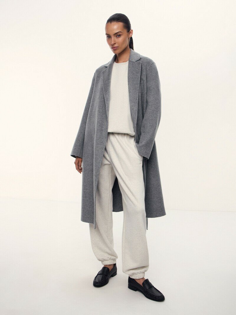 Пальто из шерсти мериноса