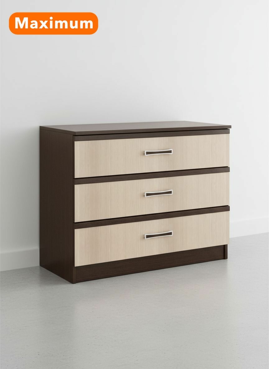 Комод с ящиками Сакура, Венге/Лоредо,85х86.6х50 см.