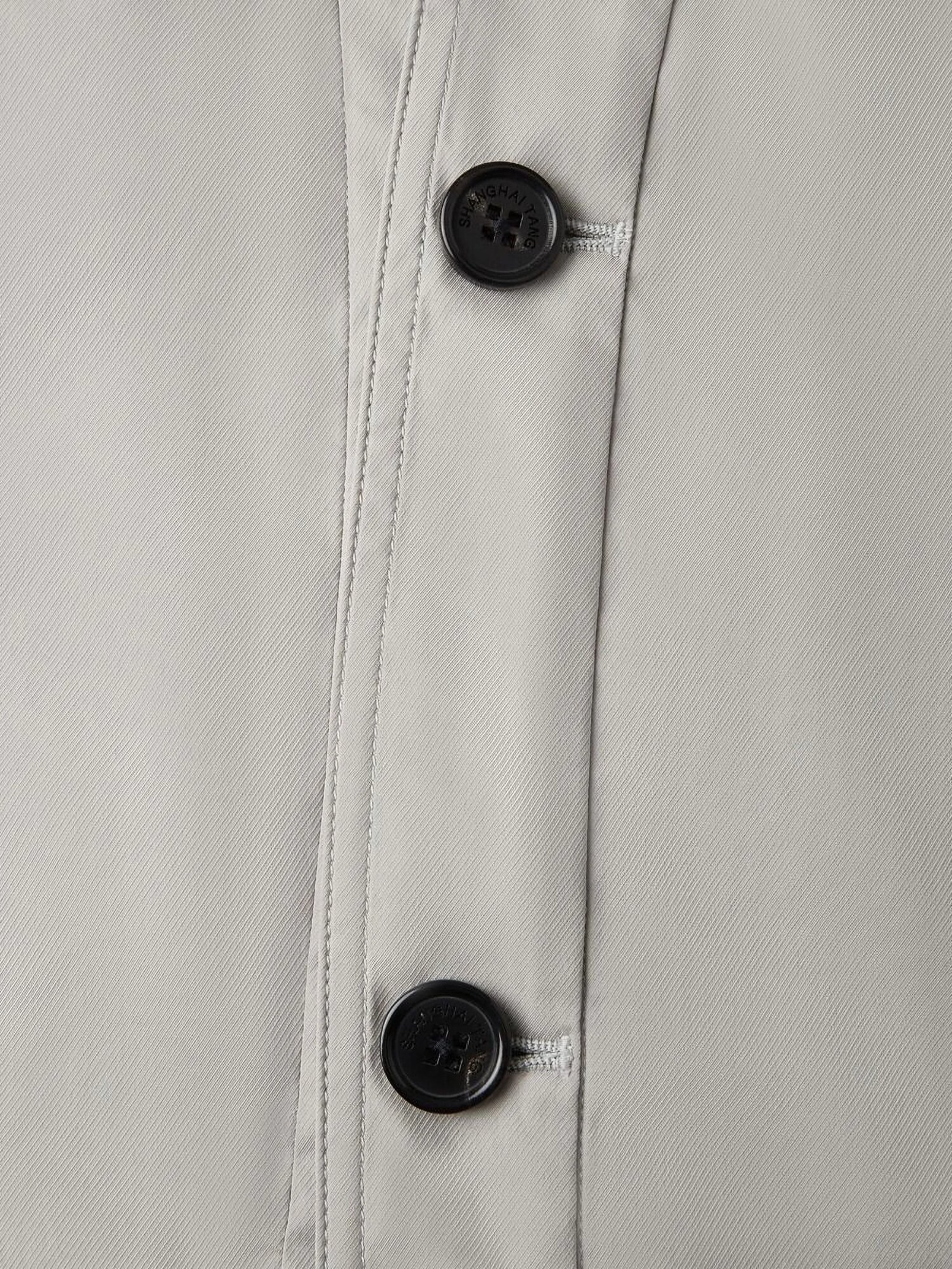 Куртка Shanghai Tang Button-up jacket, размер 46, серый — фото 1