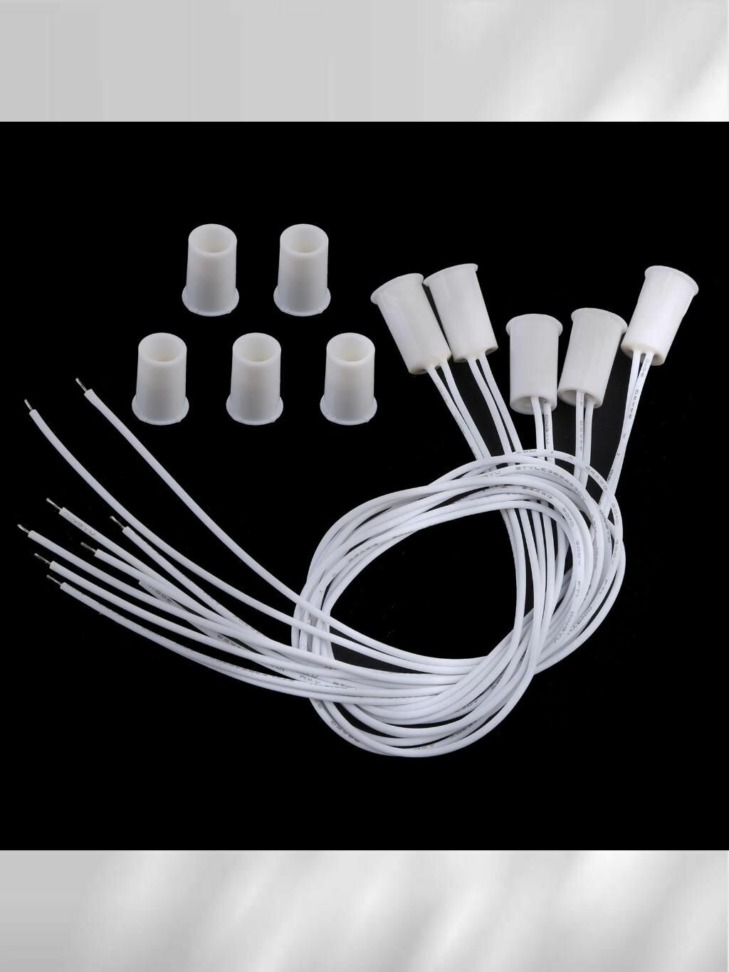 Встраиваемые магнитные датчики для окон и дверей, Белый