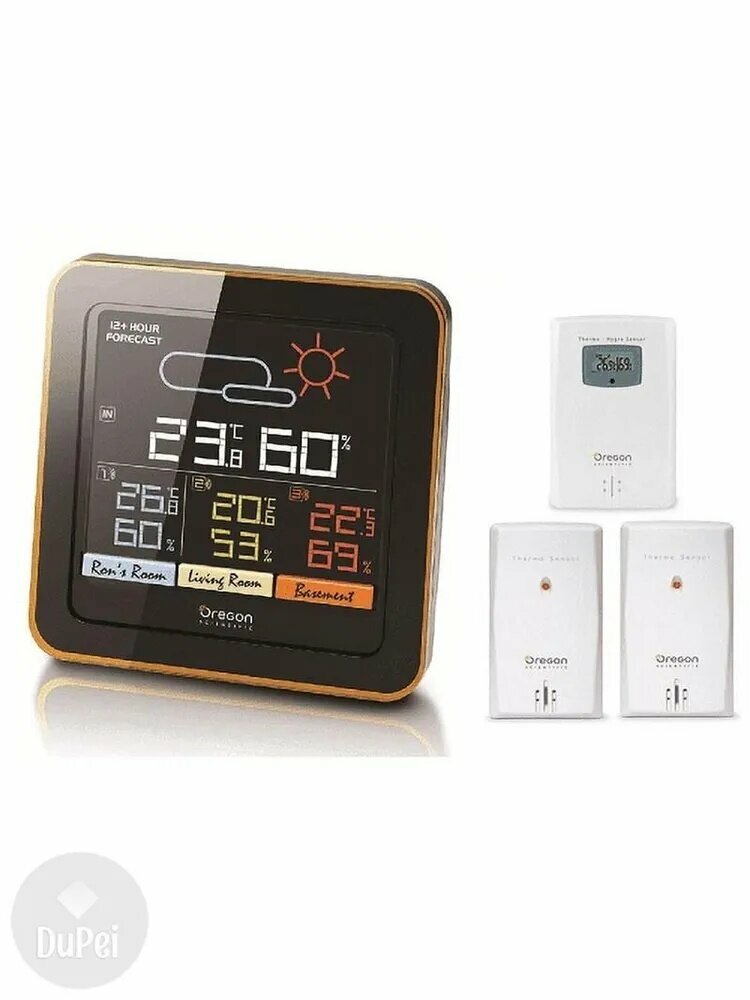 Oregon Scientific RAR502SX Многозонная климатическая станция Цветной дисплей