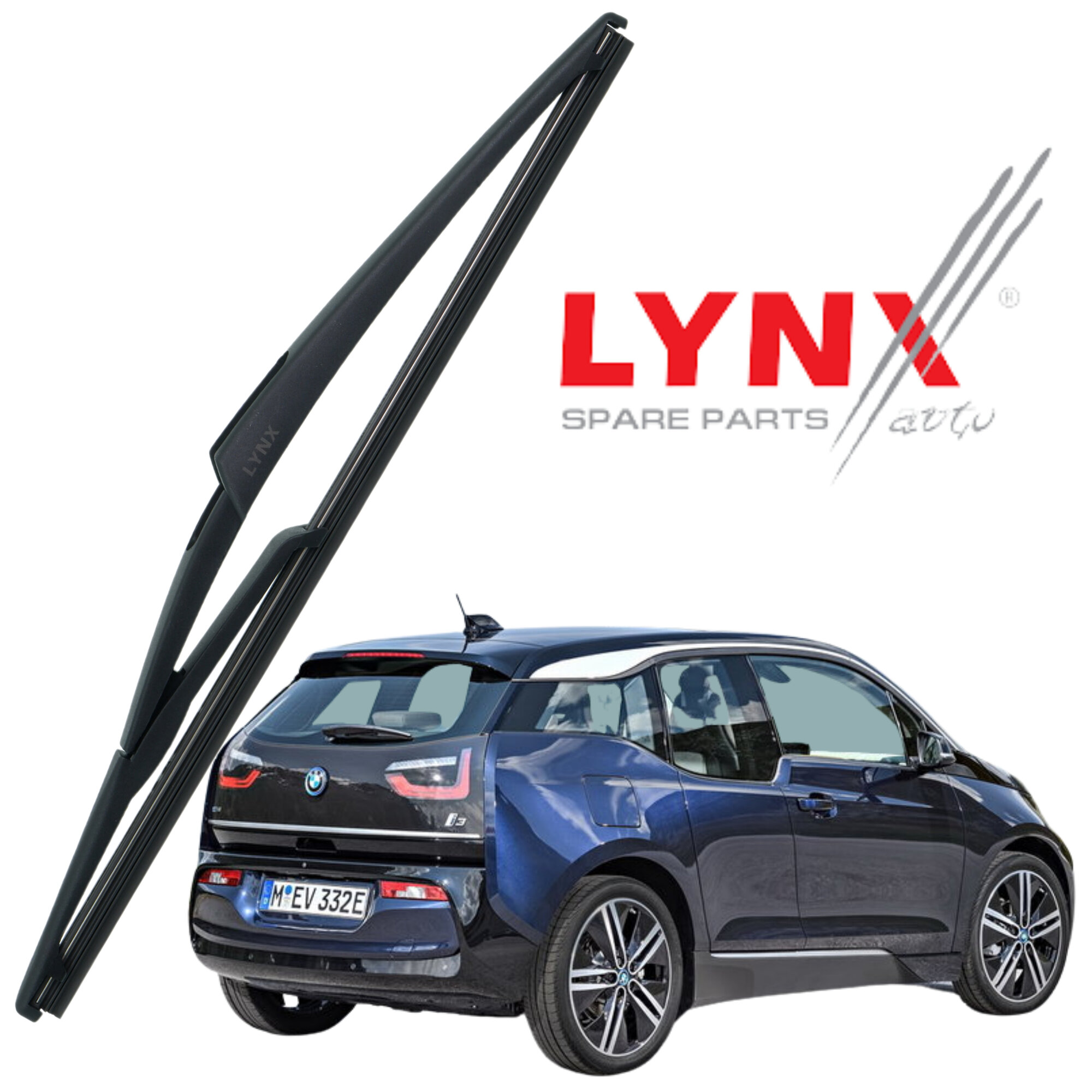 Дворник задний BMW i3 (1) I01 / БМВ И3 2017 / 2018 / 2019 / 2020 Щетка стеклоочистителя задняя, 300мм