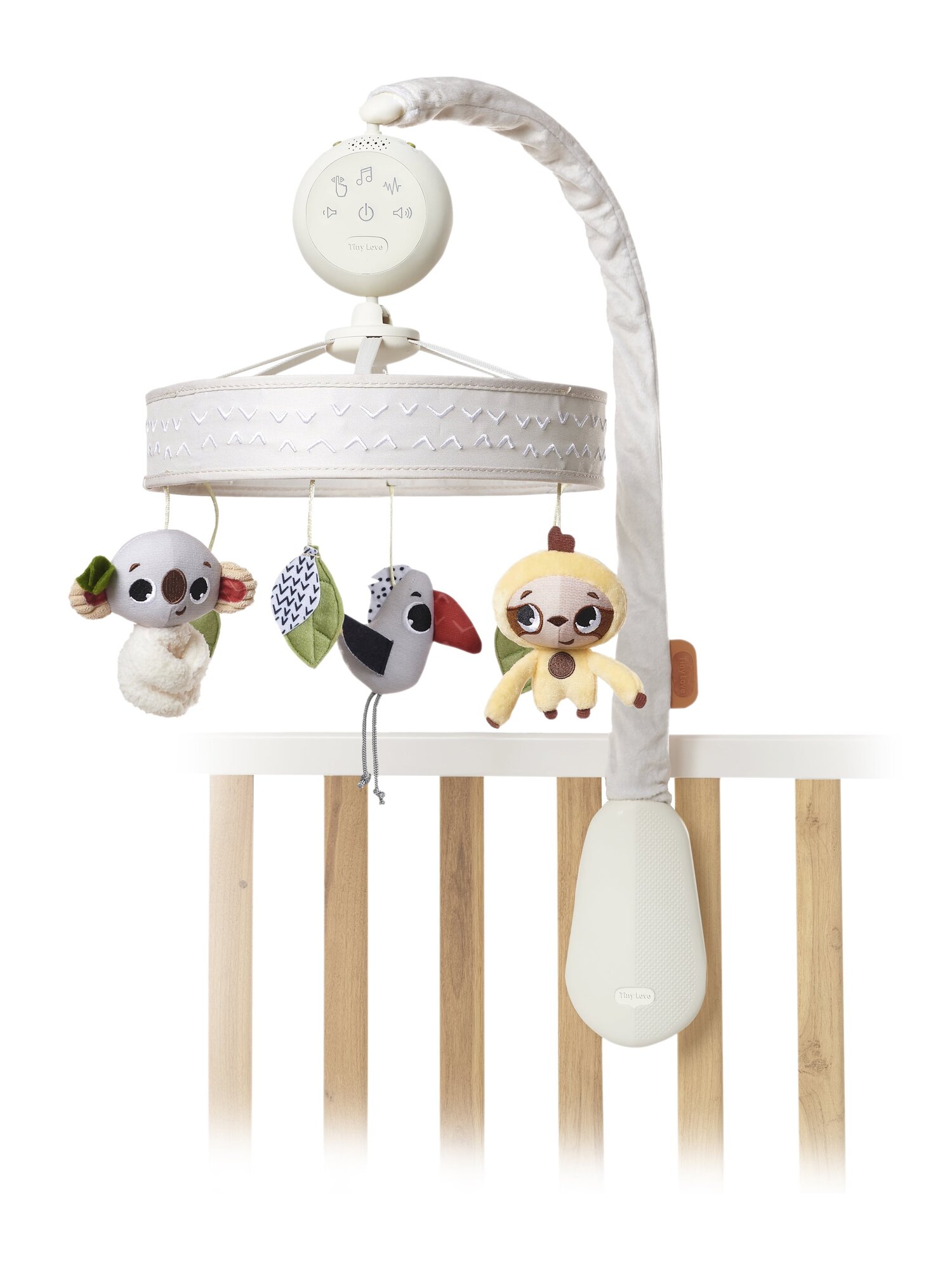 Мобиль музыкальный Tiny Love «Бохо шик» для новорожденных, разноцветный